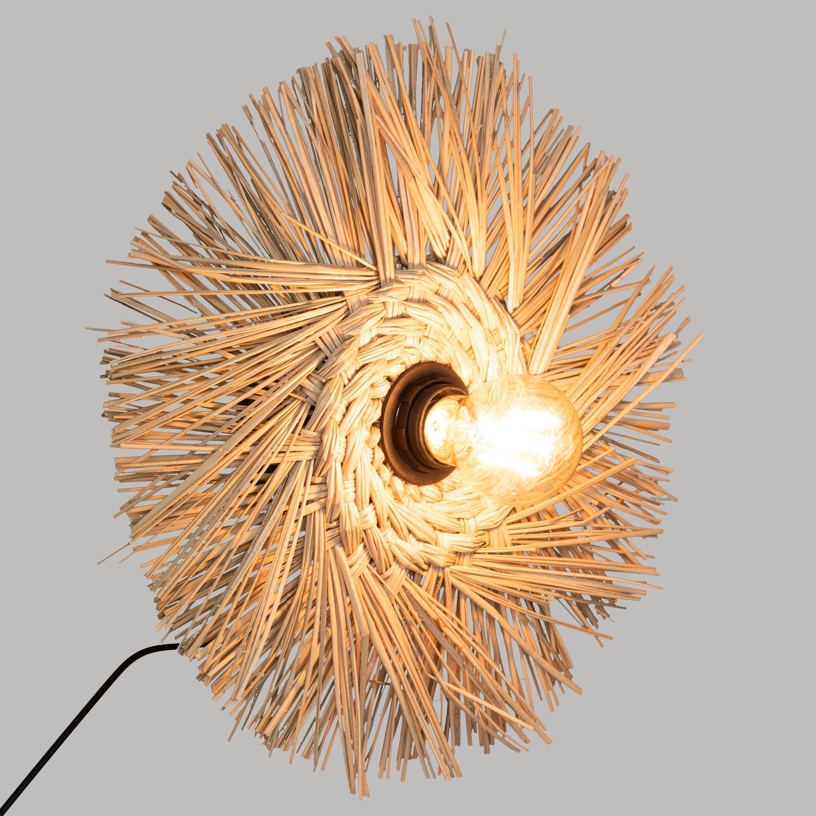 Atmosphera Wandlamp boho - Lamp - Naturel - D34cm