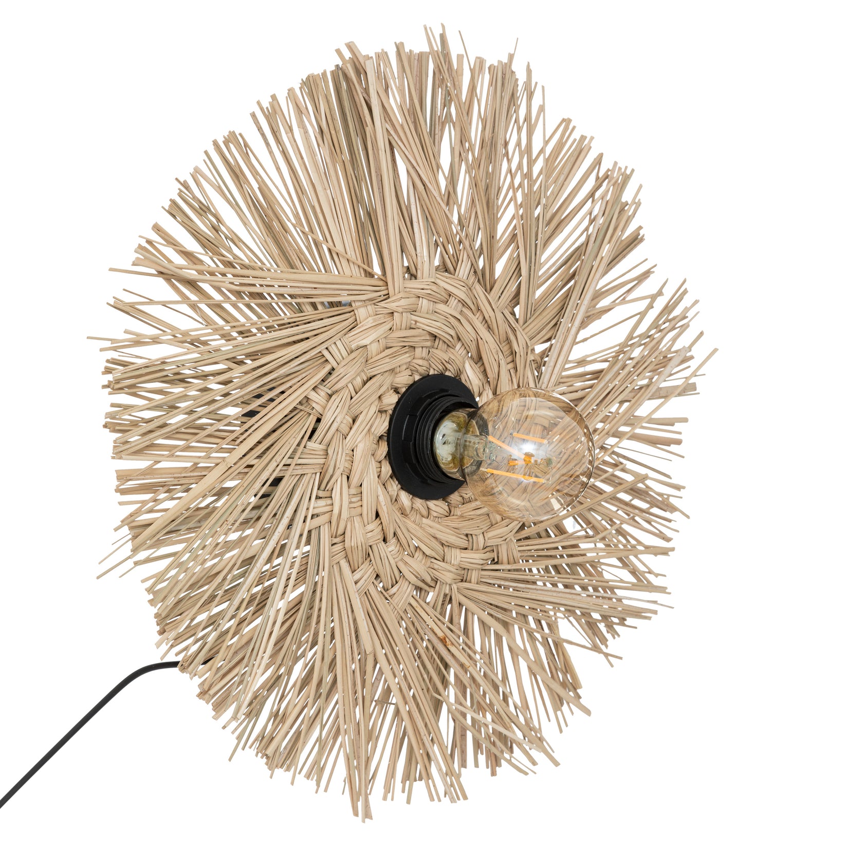 Atmosphera Wandlamp boho - Lamp - Naturel - D34cm – beaubybo