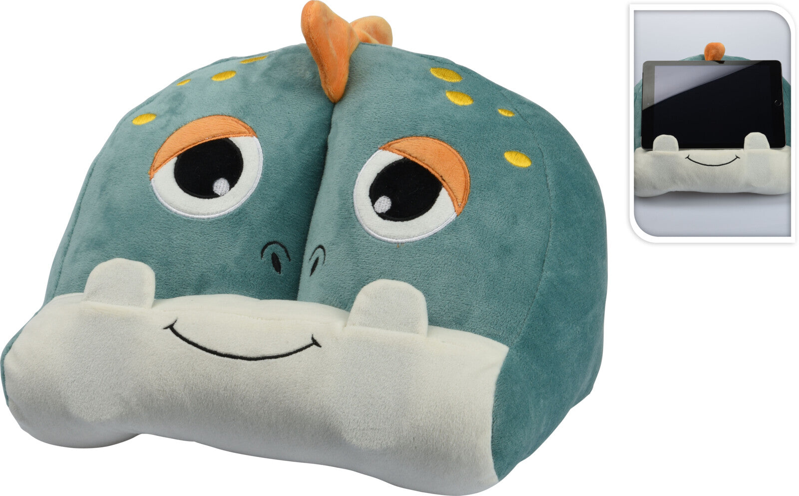 Book and tablet holder child plush - Dino – BEAU by Bo